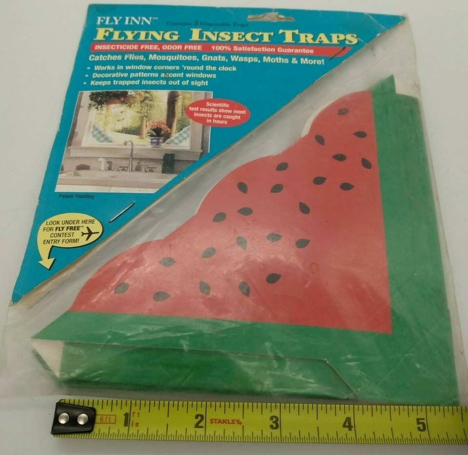 NOS Indoor Window Traps Home Pest Control Fly Gnat And Other Flying ...