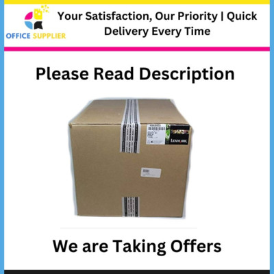 Genuine Lexmark 40X8420 Fuser Maintenance Kit / Type 00 - Ltr - 120V | eBay