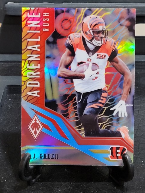 2018 Panini Phoenix - Adrenaline Rush Color Burst #7 A.J. Green for ...