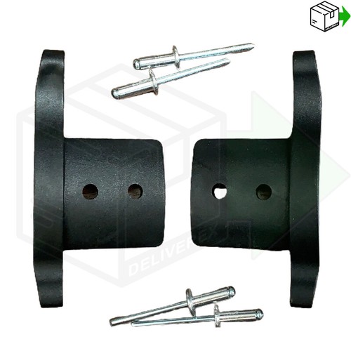 1 x PAIR (2) Roller Shutter Door Nylon END LOCKS for 77mm slat (lath ...