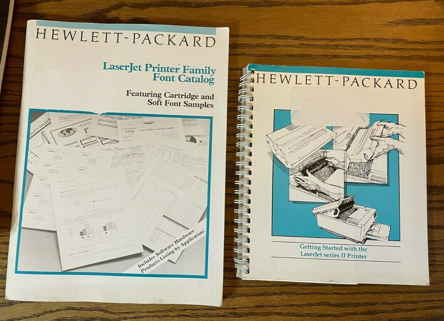 Hewlett-Packard HP LaserJet series II Printer Getting Started Guide and ...