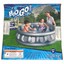 H2ogo Space Ship Inflatable Blow up Kid Swimming Pool Silver 60” Swim ...