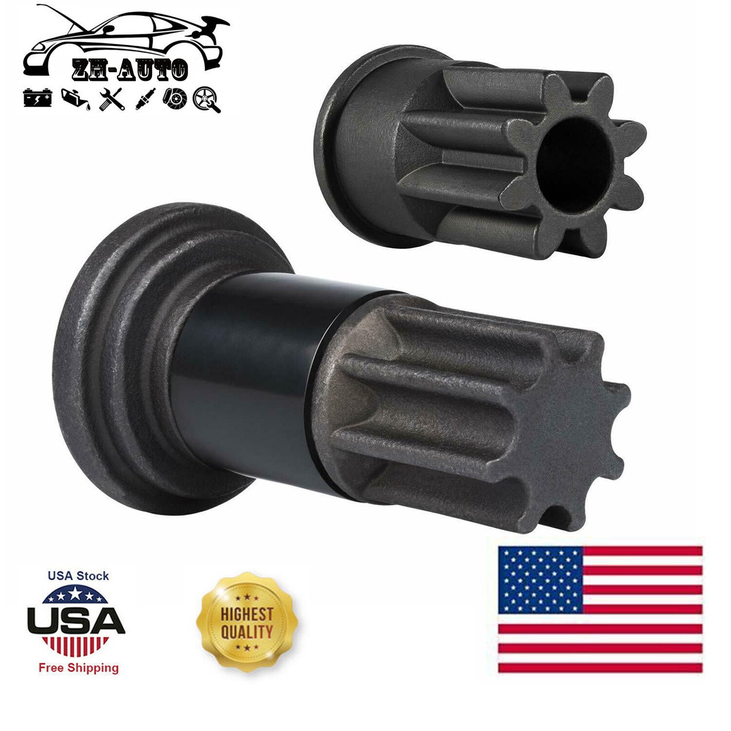 Engine Barring Tool Socket kit for Cummins B/C Dodge 5.9L &Caterpillar ...