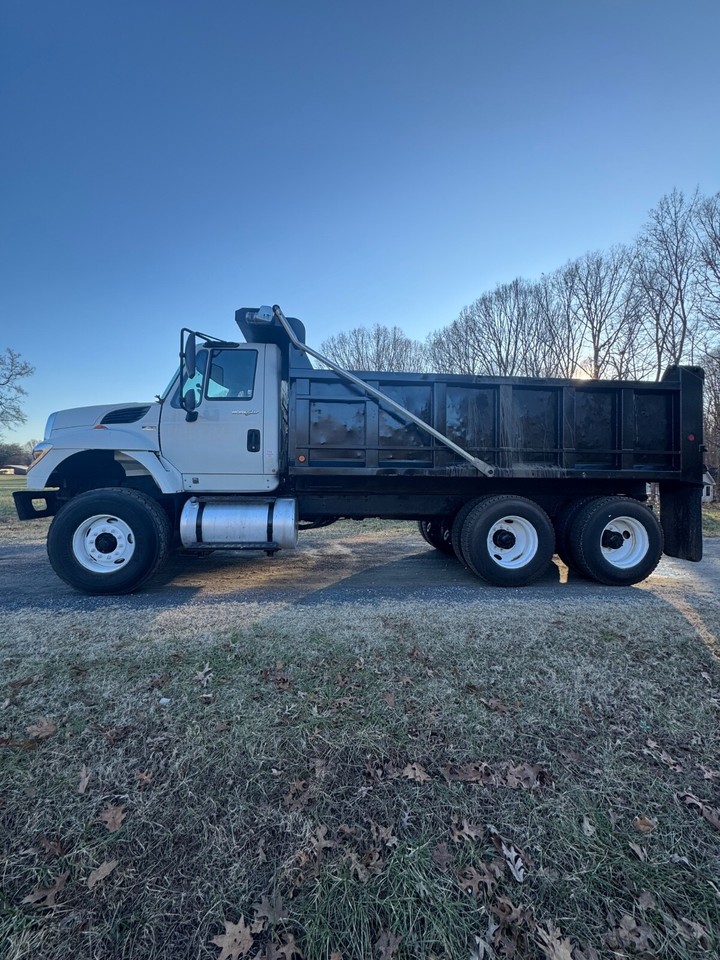 2012 International 7400 Tandem Axle PTO Dump Truck | eBay