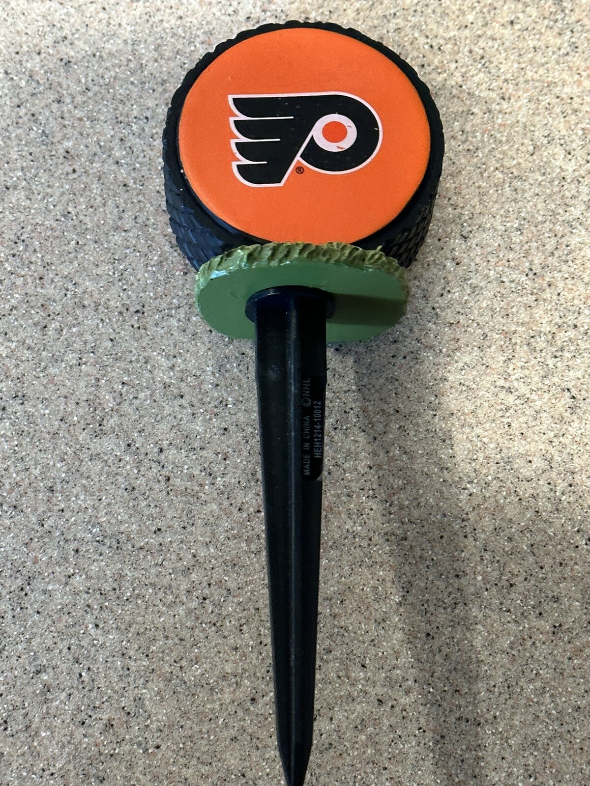 Philadelphia Flyers NHL Garden Hockey Puck Plant Pick Stake - New | eBay
