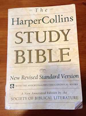 The HarperCollins Study Bible : New - Paperback, by Meeks Wayne A ...