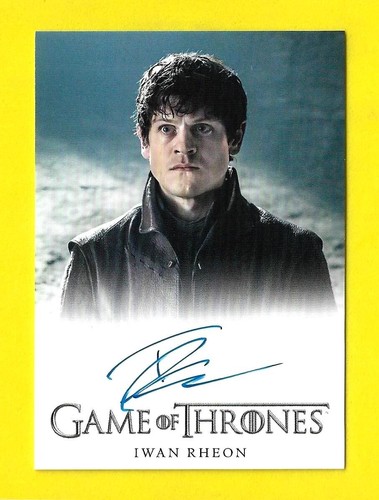 Game of Thrones Art & Images Autograph Iwan Rheon as Ramsay Bolton ...