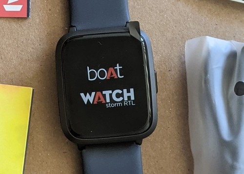 BOAT Storm SmartWatch 1.69 inch HD OLED display with bluetooth for ...