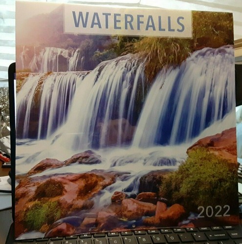 2022 Waterfalls 16 Month Wall Calendar 12" X 24" With 2021 & 2023 4 ...