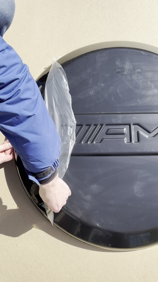 Mercedes-Benz W464 W463A Spare Tire Cover AMG Style G-Class G63 G65 ...