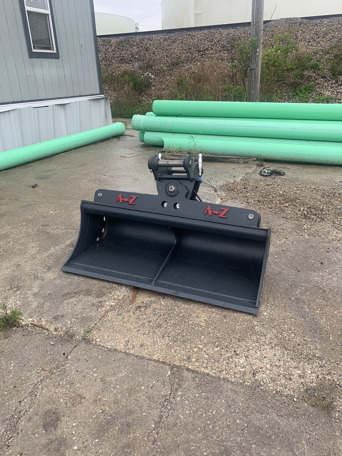 Cat 305 hydraulic tilt bucket | eBay