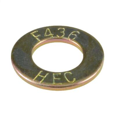 Pack Size 2 Zinc Yellow Sampson 5/8" Imperial High Tensile F436M Washer ...