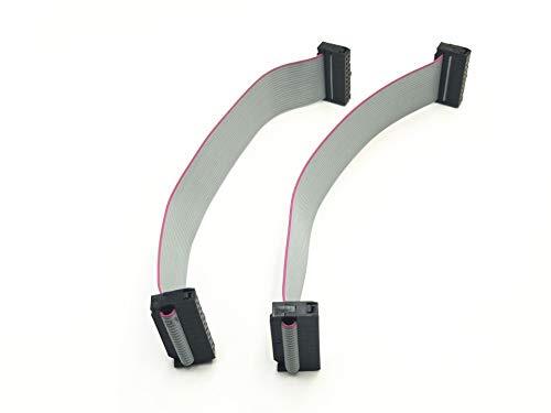 4pcs IDC Wire Flat Ribbon Cable FC/FC Connector A-20 Pins 2.54mm Pitch ...