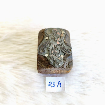 Vintage Lord Krishna Design Metal Wooden Printing Stamp Seal Old ...
