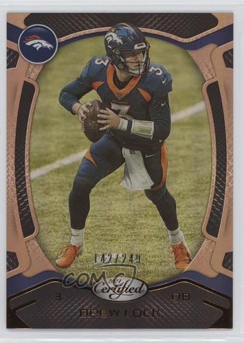 2021 Certified Mirror Bronze /249 Drew Lock #40 | eBay