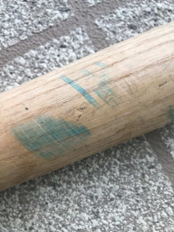 Matt Sinatro Seattle Mariners Game Used MLB Bat #17 Braves A's | eBay