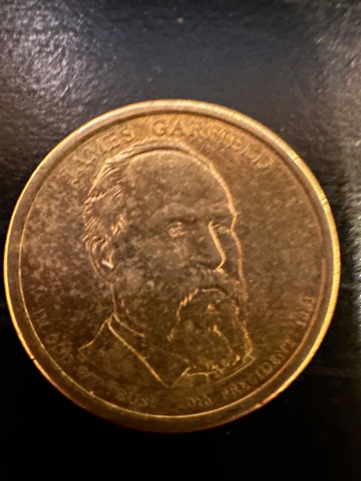 James Garfield 1881 Dollar Coin 2011 20th President . | eBay