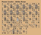 Panzer Leader Afrika Korps Plan View Variant Counters | eBay