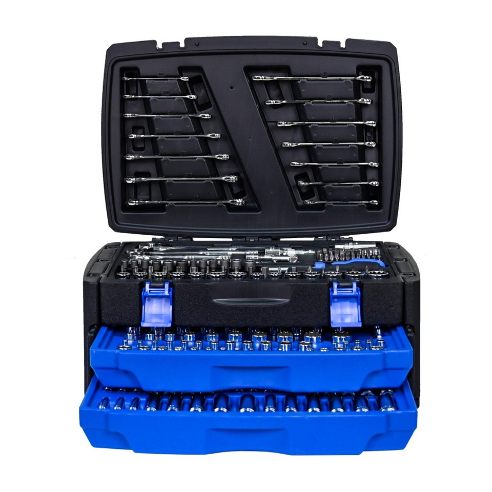 266pcs Complete Tool Kit in Black Case - Professional Hand Tool Set | eBay