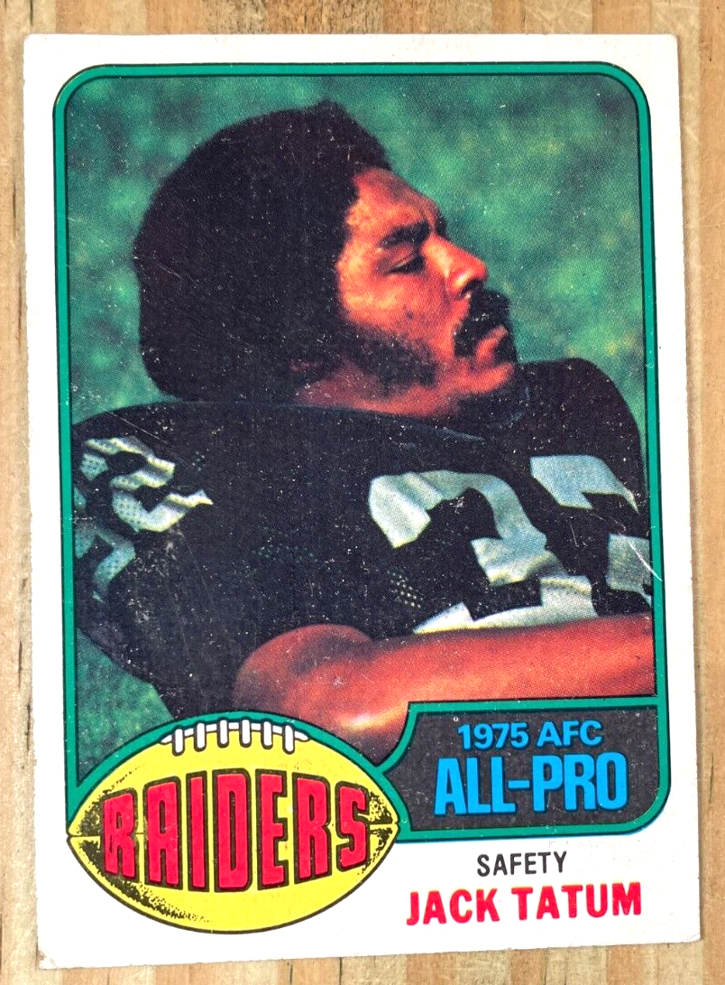 1976 TOPPS JACK TATUM CARD#270 OAKLAND RAIDERS HOUSTON OILERS | eBay