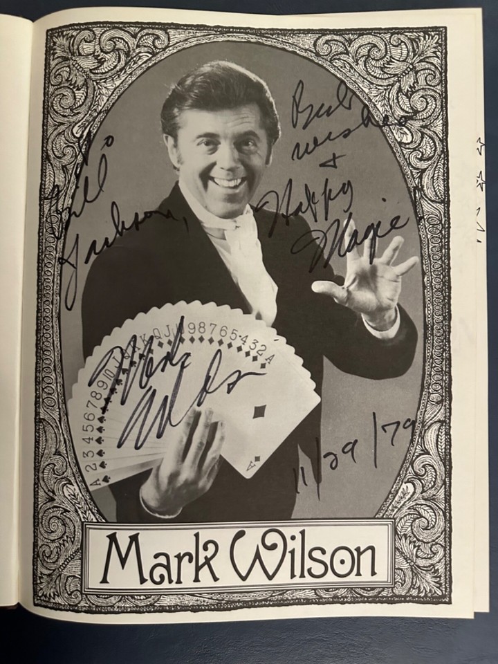 Mark Wilson Course In Magic hardback / Signed | eBay