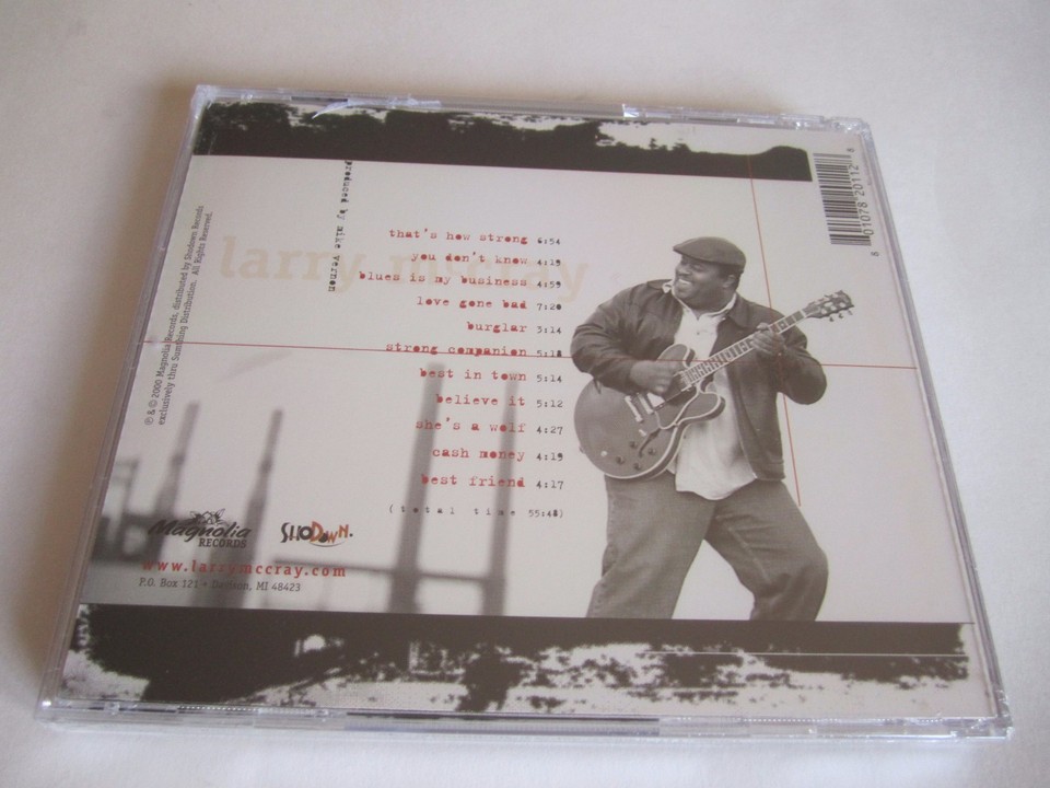 Believe It by Larry McCray (CD, Nov-2000, Magnolia Records) NEW ...