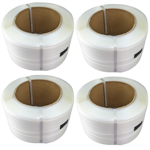 4 Roll/2000M Super Heavy Duty PE Soft Strap Cargo Strapping Packaging ...