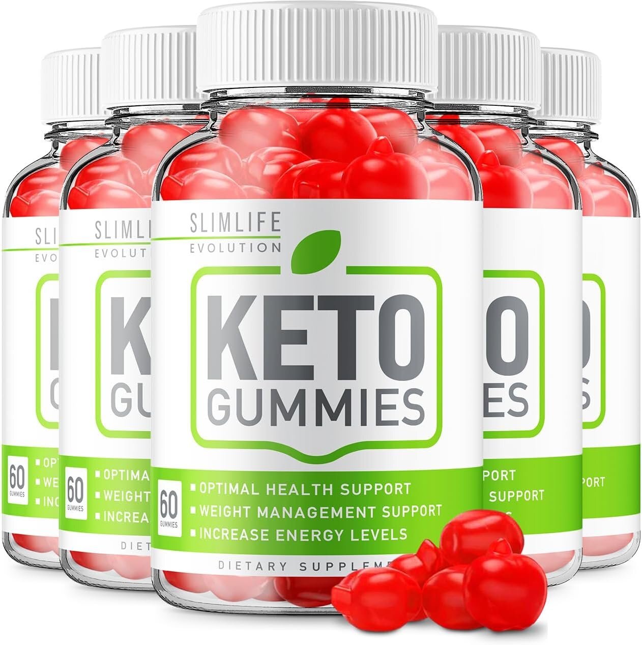 (5 Pack) SlimLife Keto ACV Gummies - Official - Keto Slim Life ...