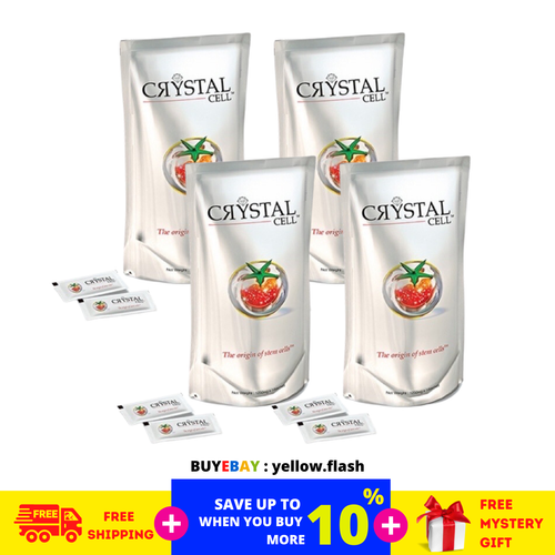 4 Packs = (56 Sachets) Phytoscience Crystal Cell Stemcell Anti Aging ...