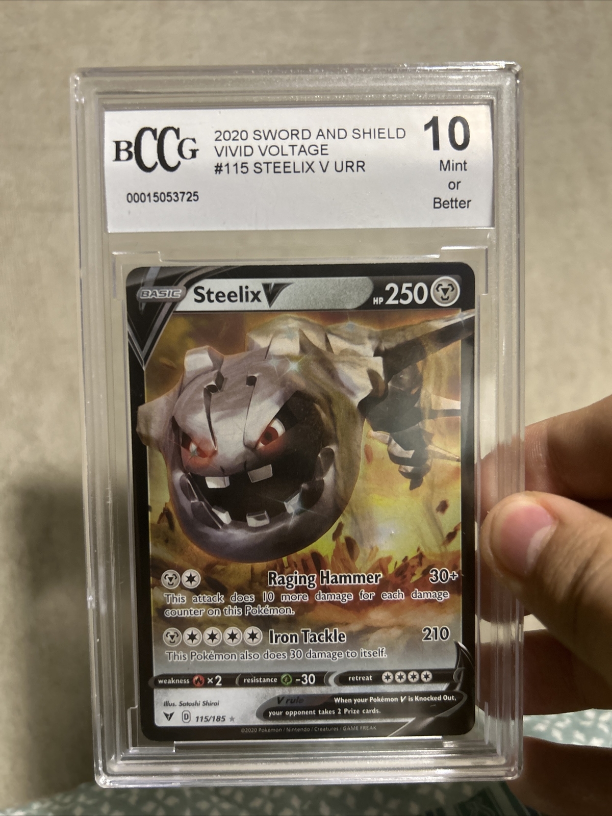 steelix v 115/185 | eBay