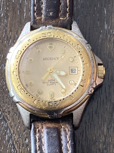 regency mens watch # 7301 New Battery Running | eBay