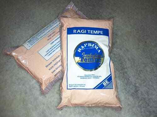 100 to 400gram Raprima Ragi Tempeh Starter Tempe Culture Yeast Inokulum ...