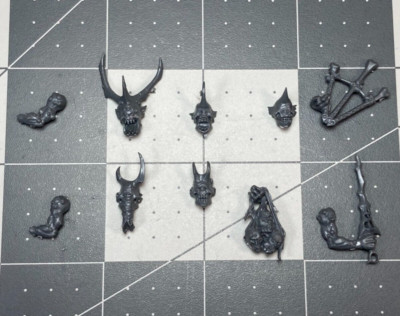 Warhammer Chaos Plaguebearer NURGLE HEAD & ARM bitz Old World 40k ...