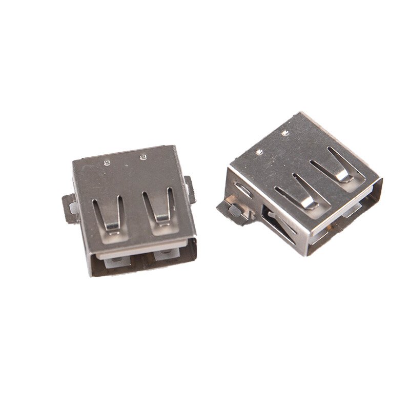 10Pcs USB2.0 Type A Standard Port Female Solder Jack Connector PCB ...