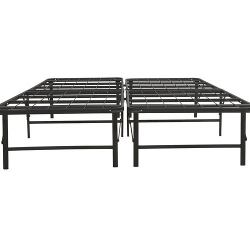 Mattress Firm Deluxe Raised Metal Platform Frame SIZE: 39" W X 75" L ...