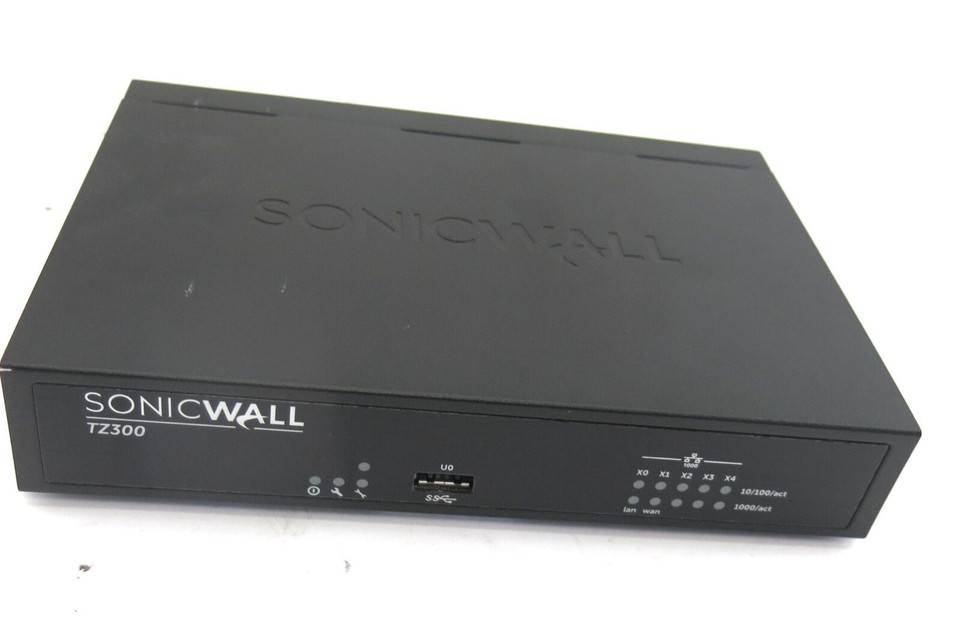 SonicWALL TZ300 Network Security Appliance Firewall Router - APL280B4 ...