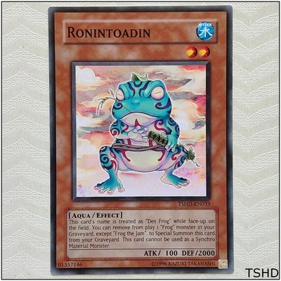 Ronintoadin - TSHD-EN033 - Common Unlimited Yugioh | eBay Australia