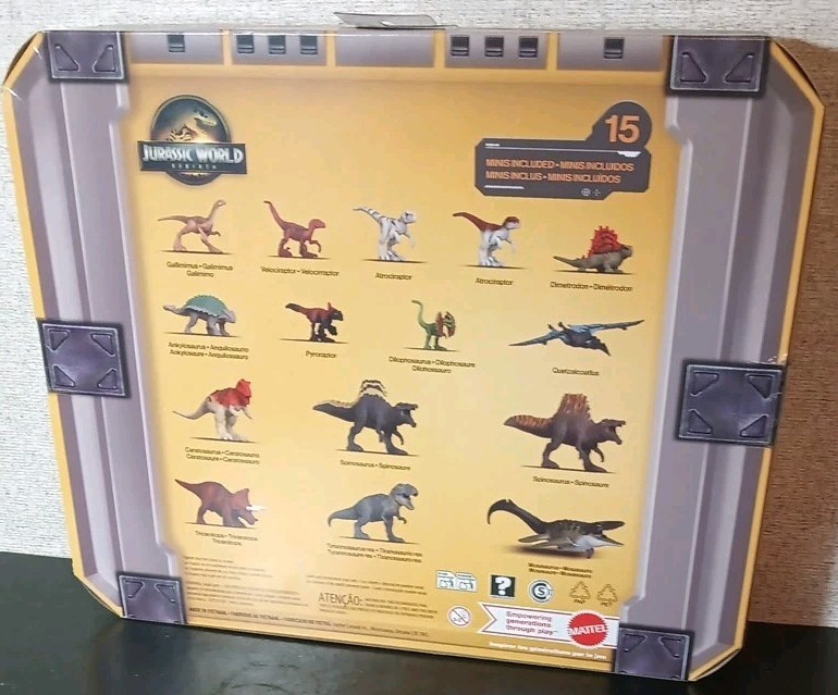 Jurassic World Rebirth Minis 15 Mini Figure Box Set New JGB53 Mattel | eBay