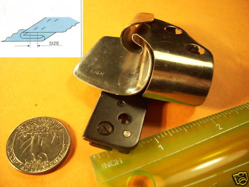 UNION SPECIAL 35800 1/4H LAP SEAM FOLDER KL33 | eBay