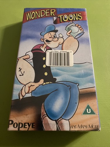 Wonder Toons, Featuring Popeye and Many More, VHS | eBay