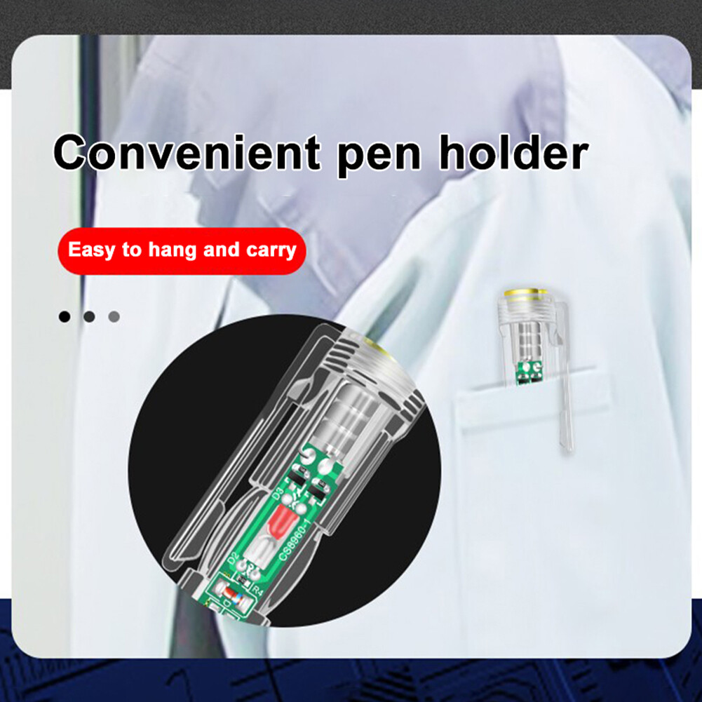 Voltage Detector Pen Voltmeter Indicator Led Tester Power Intelligent ...