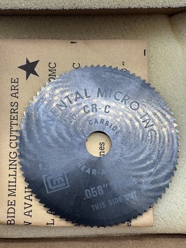 CR-C Carbide Flat Slotter Cutter (.058 Thickness) Key Machine Wheel | eBay