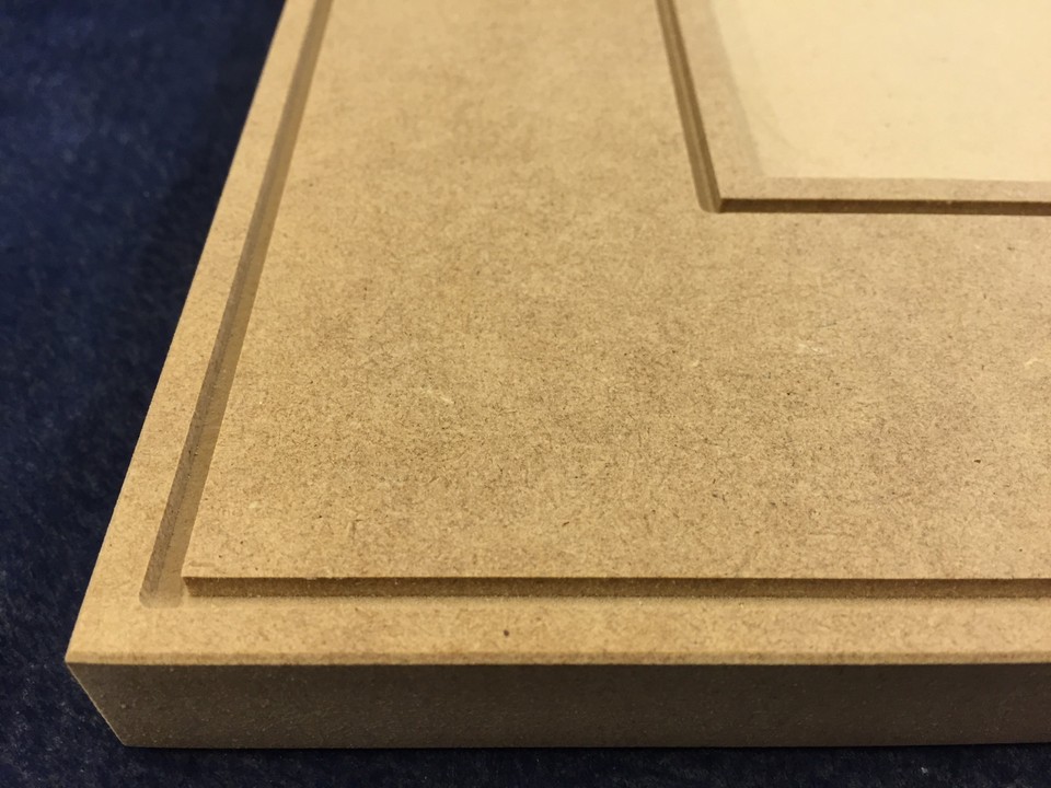 Custom, Cut to size, MDF, Contemporary recess panel cabinet door ...