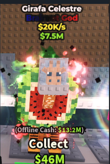 ROBLOX Steal a brainrot | Girafa Celestre | Fast delivery | eBay