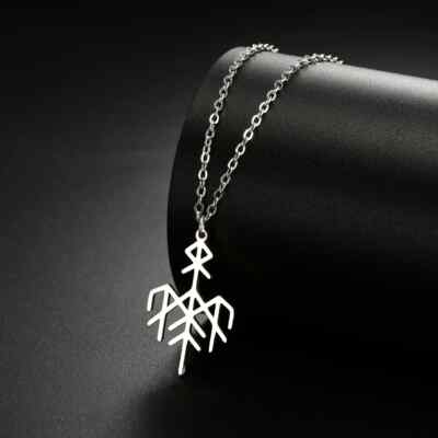 Wardruna Symbol Necklace Elder Futhark Nordic Vikings Runes Pendant ...
