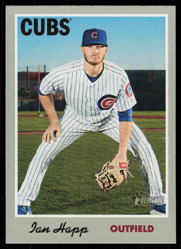 2019 Topps Heritage Ian Happ #80 BASEBALL Chicago Cubs | eBay