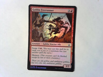 Foil Goblin Freerunner Oath of the Gatewatch - Magic the Gathering MTG ...
