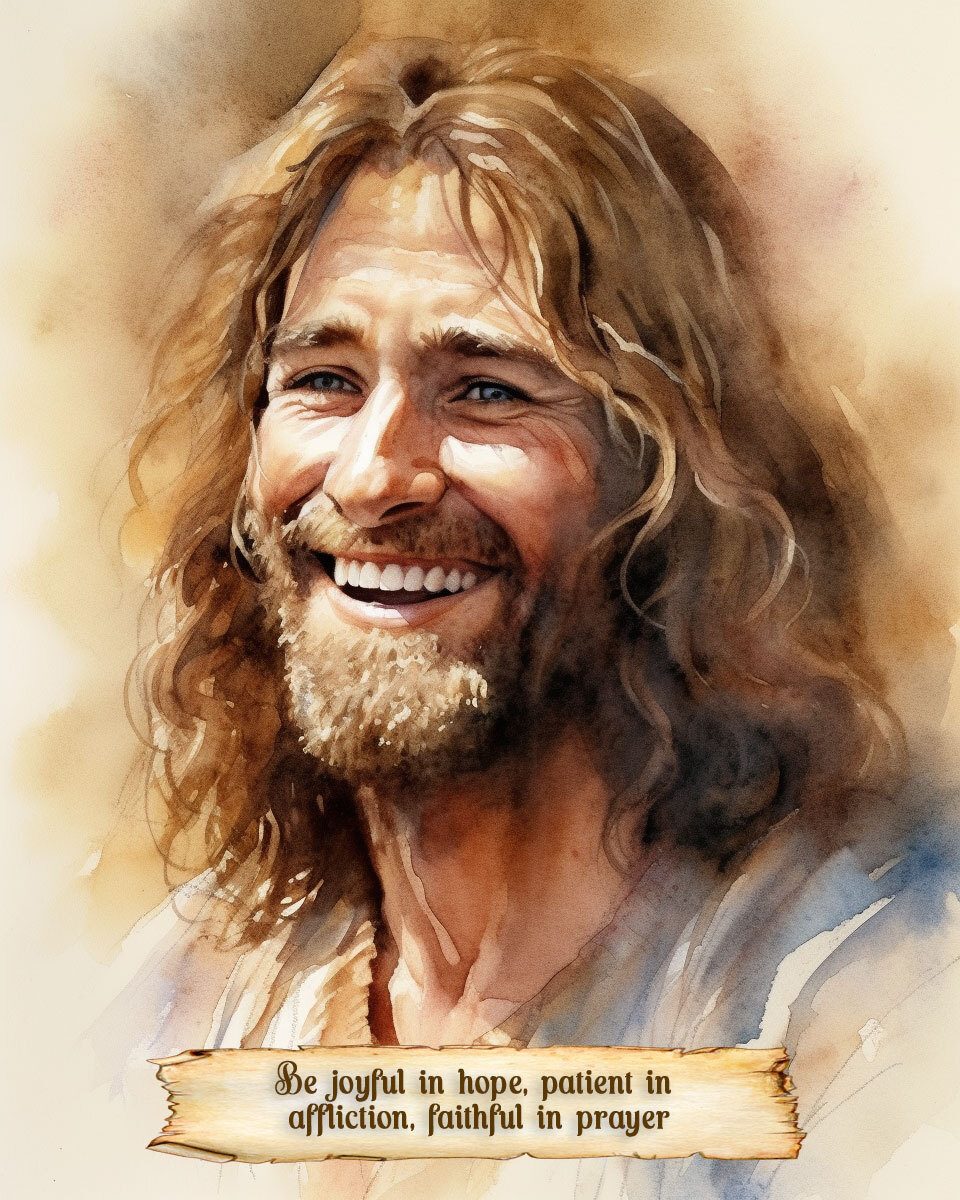 Jesus Lidenskap For Kristus Smilende