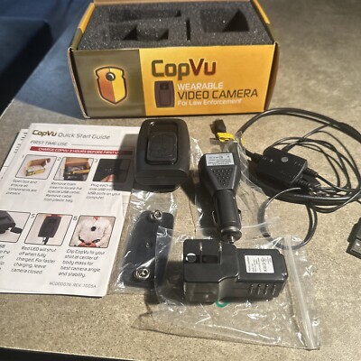 WatchGuard Copvu Wearable Body Camera For Law Enforcement | eBay