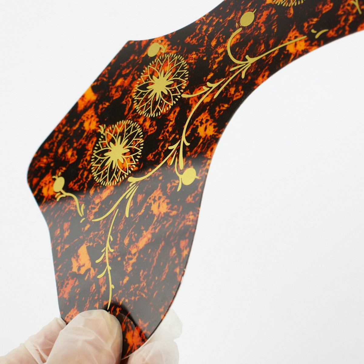 Guitar Pickguard J-200 / SJ-200 Style Acoustic With Gold Flower ...